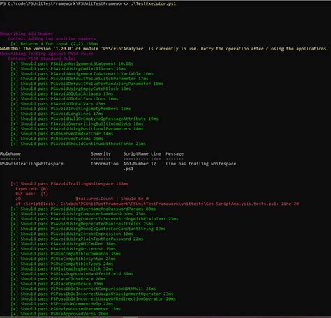 Test Coverage For Powershell Scripts With Pester