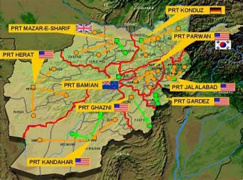 Operation Enduring Freedom Maps