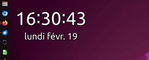 Display Clock Overlay Over Desktop Ask Ubuntu