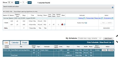 Summer Session 1 Cogs 118a R Ucsd