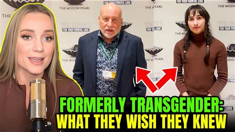 Formerly Transgender What They Wish They Knew YouTube