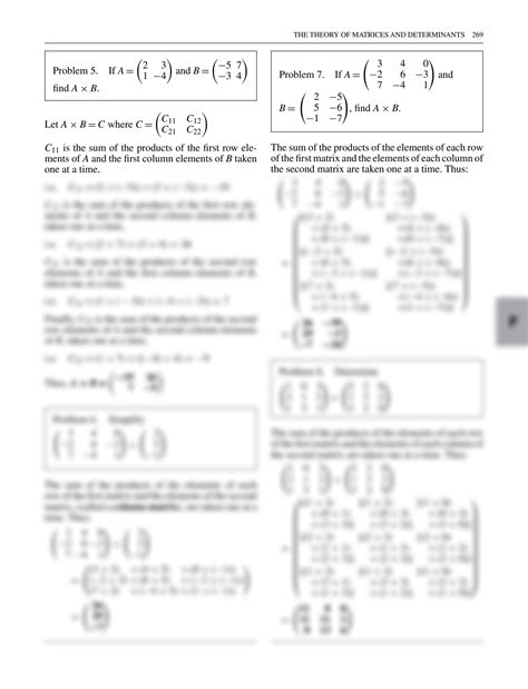 SOLUTION The Theory Of Matrices And Determinants Studypool