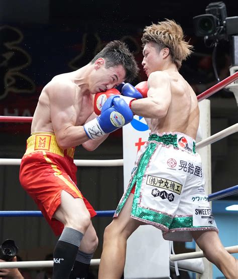 【ボクシング】桑原拓が左ボディーアッパー1発「無意識で打った」東洋太平洋フライ級王座初防衛 ボクシング写真ニュース 日刊スポーツ