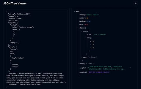 Json Tree Viewer Interactive Json Data Explorer For Shadcnui