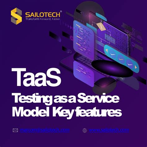 Ppt Sailotech Taas Testing As A Service Model Key Features