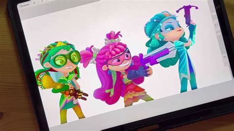 Крутые девчонки из Сказочного патруля 🔫💣😎 Decor Home Decor Frame