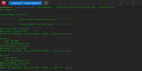 Building Command Line Barcode And Qr Code Reader In C Dynamsoft Developers Blog