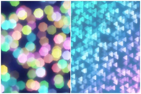 10 Shape Bokeh Background Textures Filtergrade
