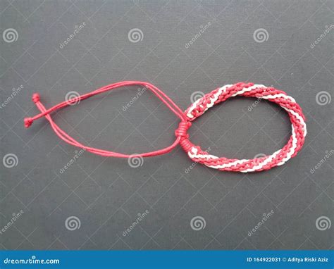 Kumihimo Rope Bracelet With Black Color Stock Image Image Of Design