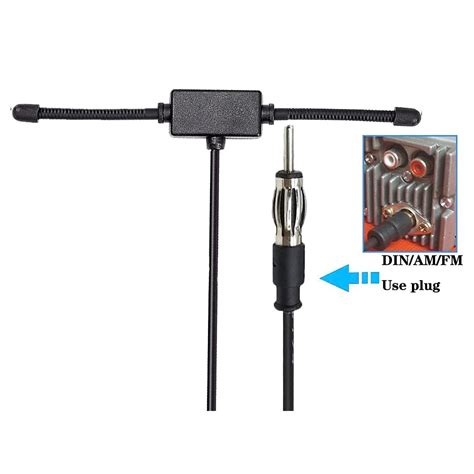 ACEIRMC Antena Radio Mobil AM FM Universal Car Antenna 433MHz 3M AC3 Black JakartaNotebook Com