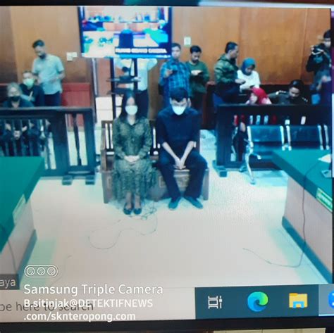 Terdakwa Pemeran Di Hotel Vidio Porno Kebaya Merah Divonis Tahun Detektif News