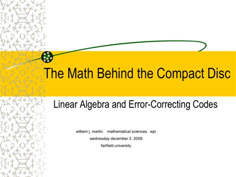 Quantum Error Correcting Codes