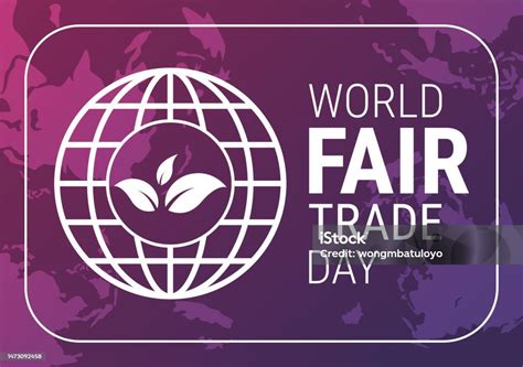 세계 공정 무역의 날 그림 디지털 방식으로 저울 기후 정의 및 지구 경제 랜딩 페이지 템플릿에 대해 손으로 그린 평면 만화 건강한 생활방식에 대한 스톡 벡터 아트 및 기타