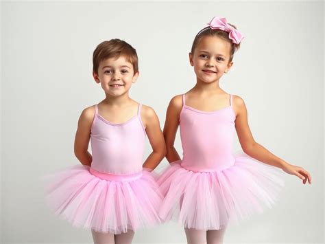 An English Boy And Girl Brother And Sister