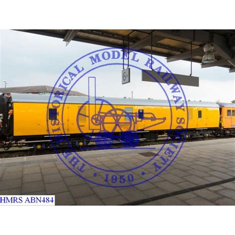 Abn484 6264 Network Rail Generator Van In Network Rail Yellow Livery