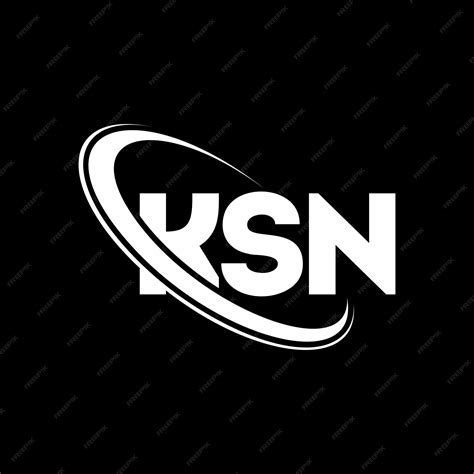 El Logotipo Ksn La Letra Ksn El Diseño Del Logotipo De La Carta Ksn Las Iniciales Ksn
