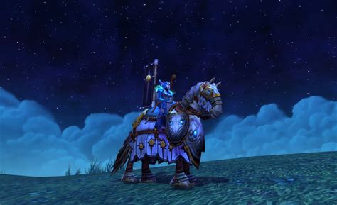 Crusaders Black Warhorse Mount Bestwowaccounts