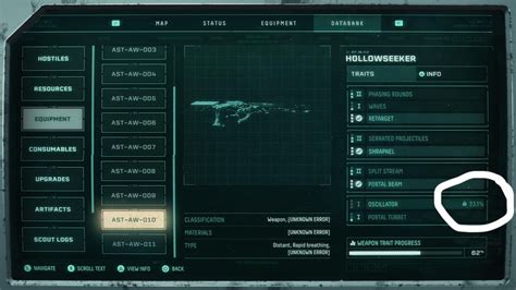 Weapon Trait Bug Rreturnal