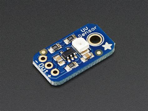 Analog Uv Light Sensor Breakout Guva S12sd Elmwood Electronics