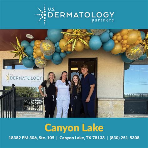 Us Dermatology Partners Opens In Canyon Lake Tx Us Dermatology