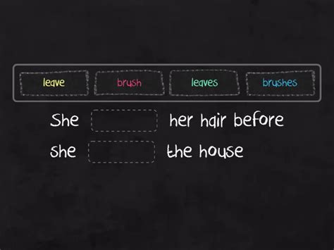 Adverbs Of Frequency And Daily Routine Vocabulary Missing Word