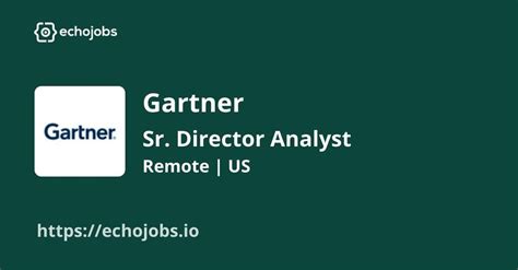 Gartner Is Hiring Sr Director Analyst Crm Customer Engagement Center