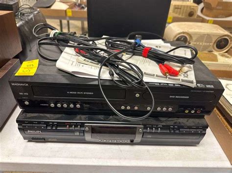 Magnavox Vcr Dvd Player And Philips Cdr Recorder Auction Solutions