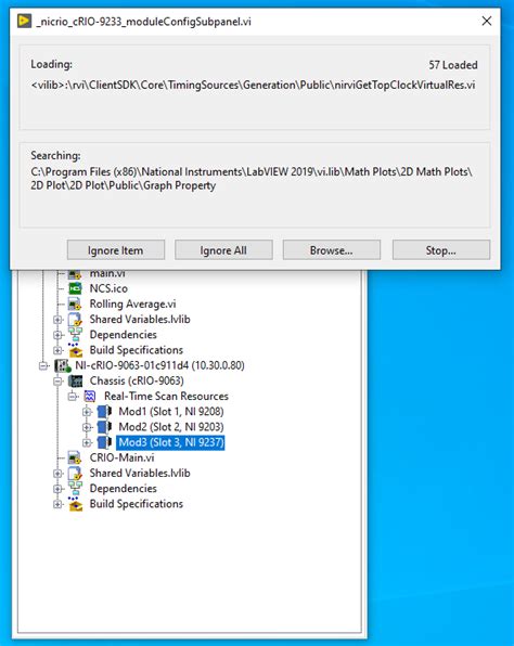 Ni 9237 Properties In Labview Project Error Ni Community