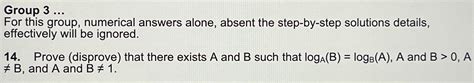 solved 14 ﻿prove disprove ﻿that there exists a and b