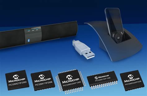 New Microchip Low Cost Pic32mx12 Series Mcus For Audio And Bluetooth