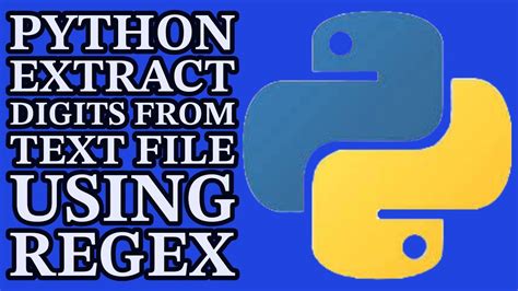 How To Extract Numbers From A Text File In Python Beginners Mini Project 2024 Youtube