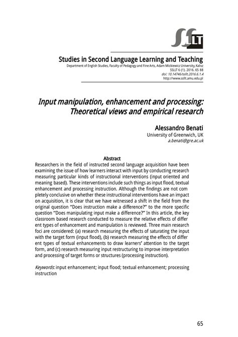 pdf input manipulation enhancement and processing theoretical views
