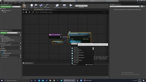 difference between event begin play and construction script youtube