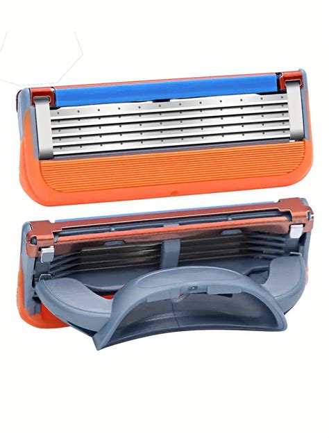 5층 수동 안전 면도기 클래식 면도 면도기 8개의 교체 블레이드가 있는 나이프 홀더 1개 면도 세트 스테인리 Temu Republic Of Korea