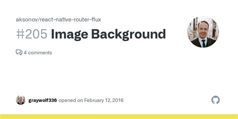 Image Background Issue Aksonov React Native Router Flux Github
