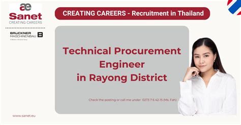 Technical Procurement Procurement Engineer Sanet Group