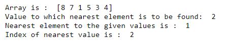 用Numpy寻找最近的值和数组中的索引 极客教程