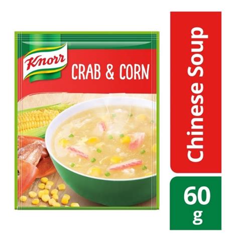 Jual Knorr Crab And Corn Soup Sup Instant Original Filipin 60g Shopee