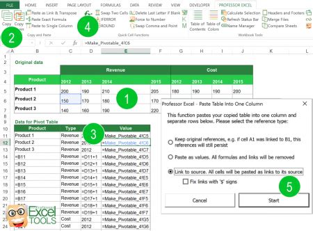 Pivotable How To Prepare Data For Creating Pivot Tables In Excel