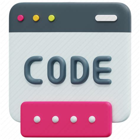 Promo Code Coding Program Web Programming 3d Icon Download On