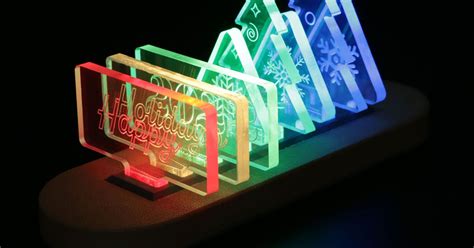 Visual Art Display With Acrylic And Neopixels By Adafruit Download