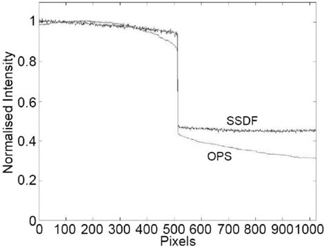 Imaging Response Of Orthogonal Polarization Imaging Ops And Side Download Scientific Diagram