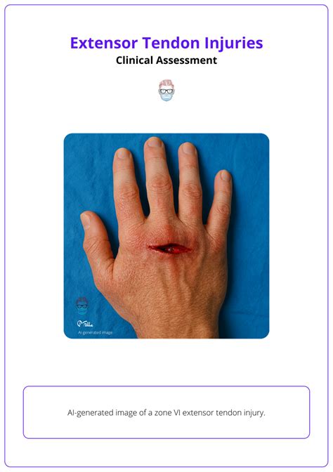 Extensor Tendon Injuries Anatomy Clinical Assessment And Management