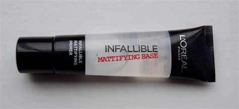 Loreal Paris Infallible Mattifying Primer Review Time To Put My Face On