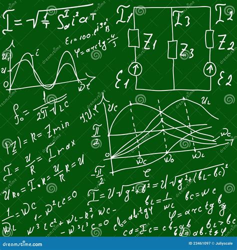 Mathematical Equations And Formulas Stock Vector Illustration Of Number Derivative 23461097