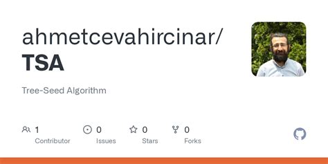 Github Ahmetcevahircinartsa Tree Seed Algorithm