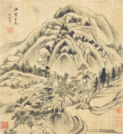 董其昌 山水｜2020夏拍 帝圖拍賣 領銜全台書畫文物類第一拍賣品牌