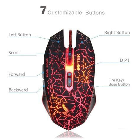 Mftek Multicolor Led Backlit Wired Gaming Keyboard And Mouse At Best Price In Faridabad