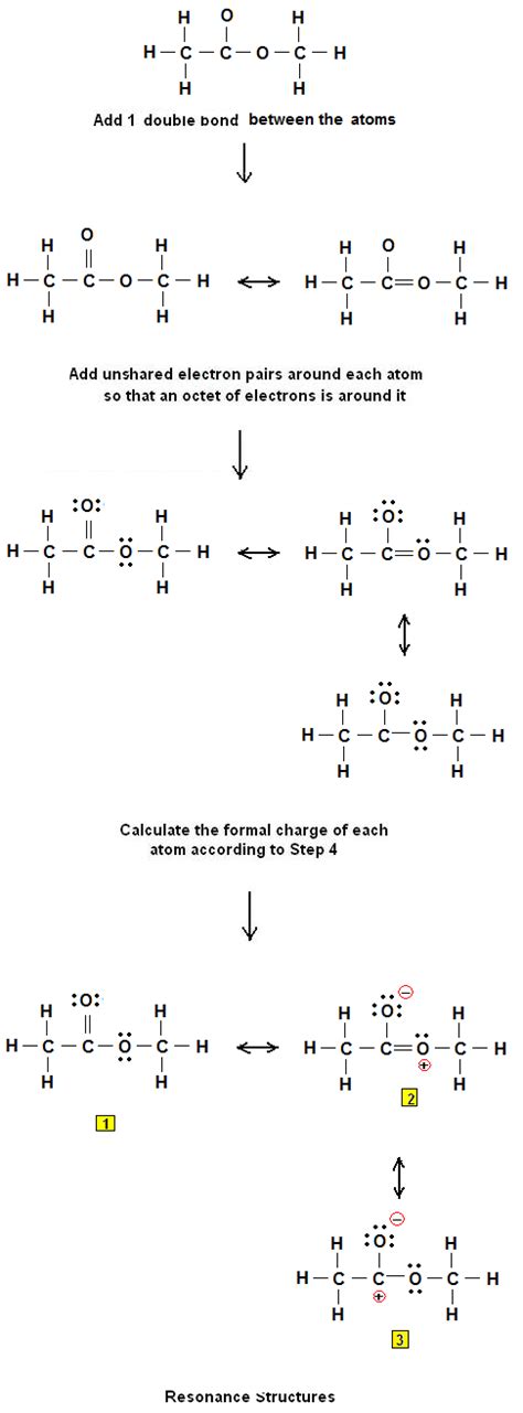 Ch3co2ch3 Lewis Dot Structure