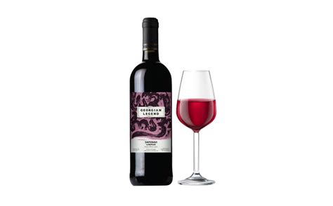 ქართული ლეგენდა საფერავი წითელი მშრალი ღვინო კომპანიისგან `შაბო`